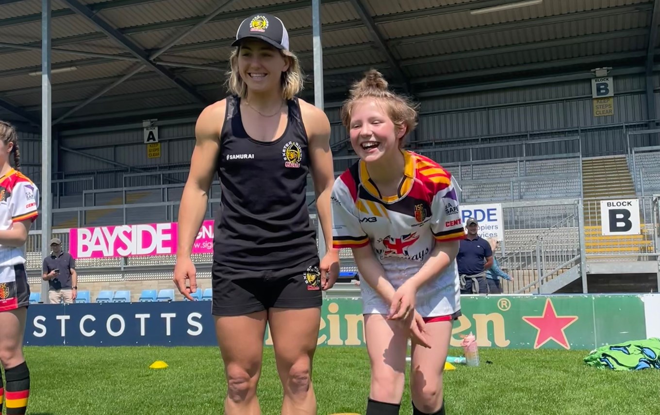 Chiefs Community Team Celebrate Rugby World Cup 2025 Impact Programme