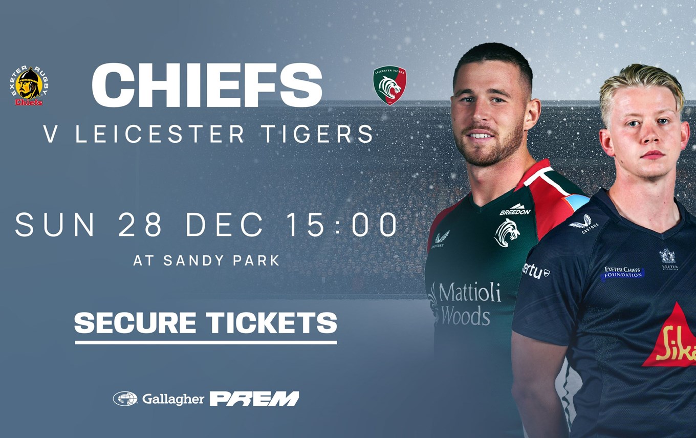 Chiefs launch tickets for festive fixture against Tigers